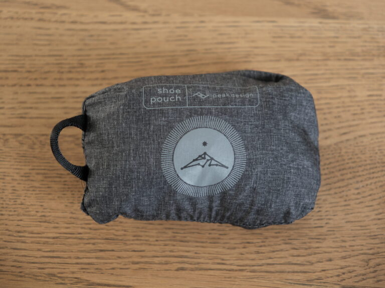 【Peak Design SHOE POUCH】シューズポーチだけどパッキングにも使えて超便利！